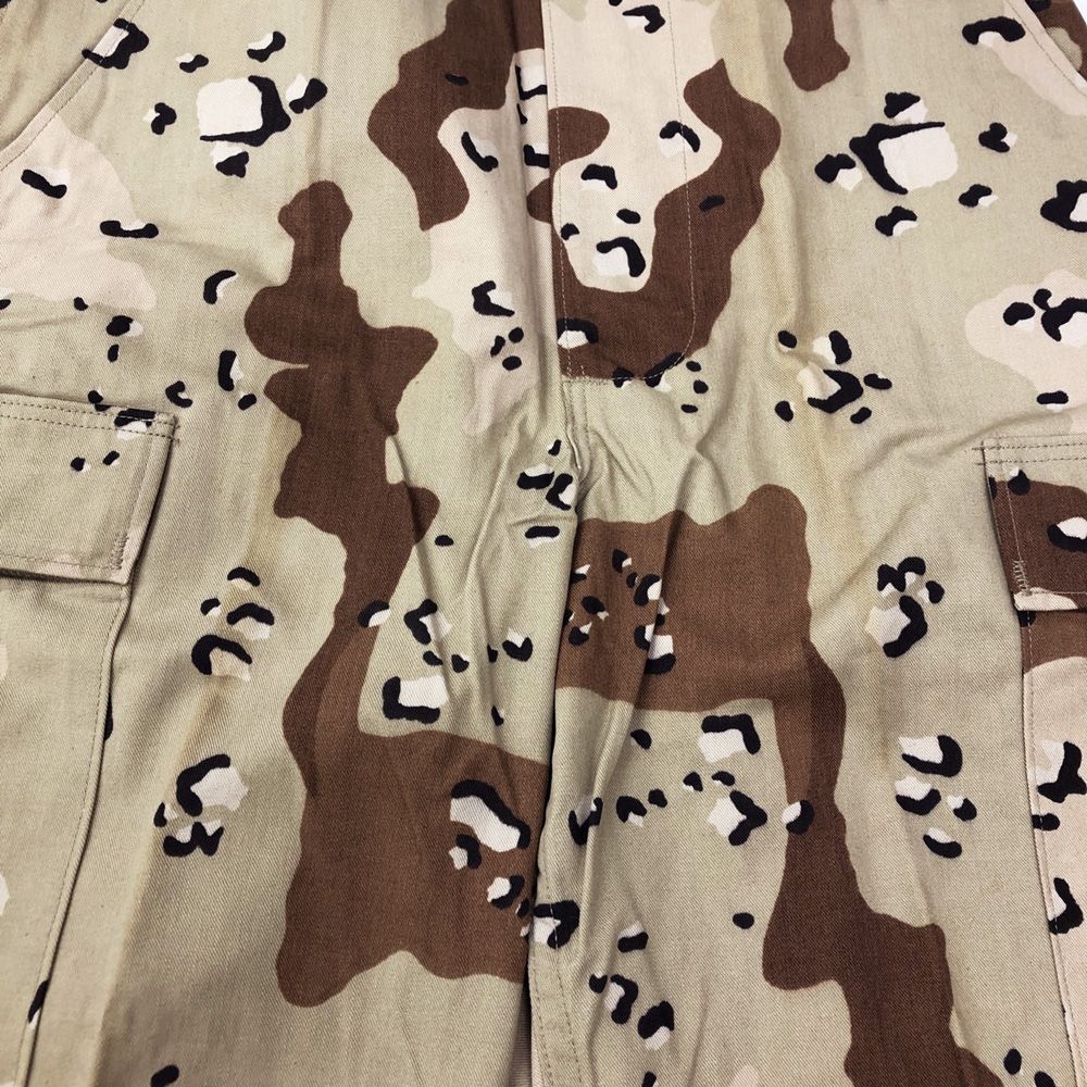 90's U.S.ARMY Choco Chip Camo BDU Pants アメリカ軍 実物 6C チョコチップカモ カーゴパンツ 迷彩 ...