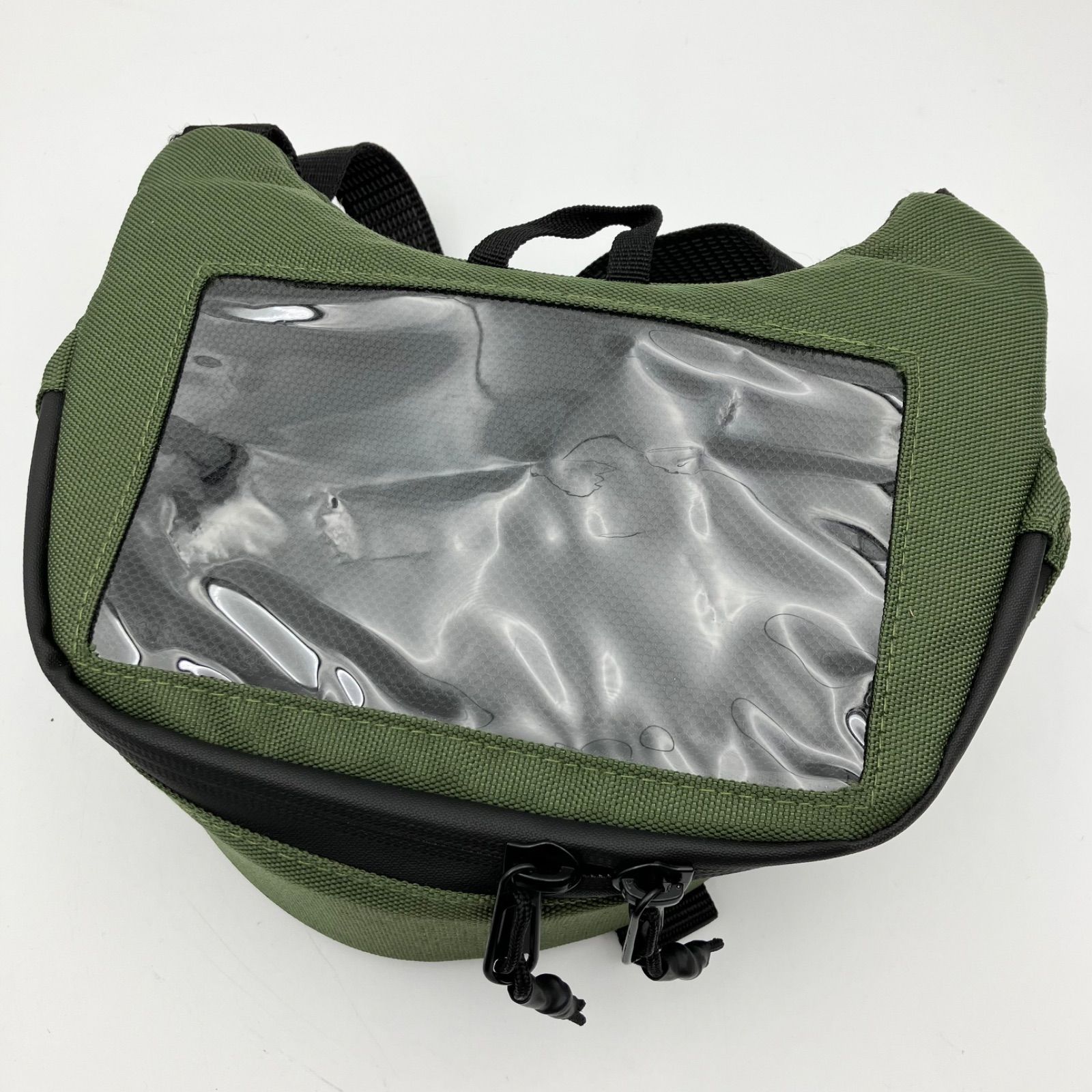 JAM'SGOLD ジャムズゴールド SCMAP ハンドルバッグ スクーター用 ポーチ タンクバッグ カーキ バイク メンズ SG293-8 - メルカリ