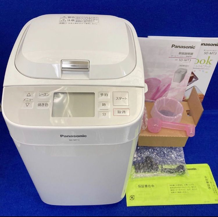 展示美品 パナソニック SD-MT3-W ホームベーカリー 1斤タイプ ホワイト - メルカリ