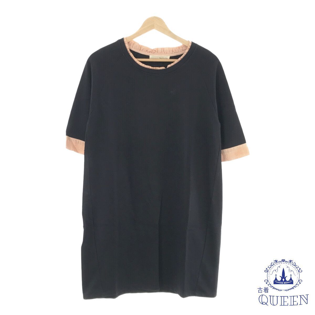 【訳アリ】 Cing deux cing トップス チュニック ブラウス ロング レディース ブラック M 901-1198 送料無料 - メルカリ