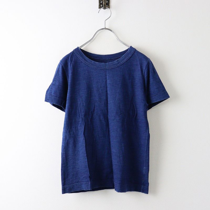 フォーティファイブアール 45R 45rpm ジンバブエコットン 半袖Tシャツ 2/インディゴ ネイビー(ブルー系) TEE カットソー【2400013961257】 - メルカリ