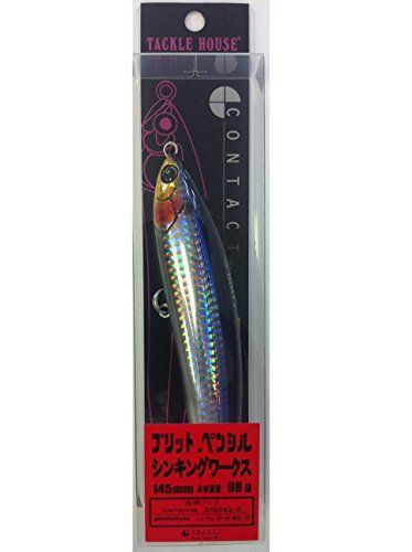 【人気商品】セグロカタクチ_145mm/98g タックルハウス(TackleHouse) ペンシルベイト コンタクト ブリット シンキングワークス 145mm 98g セグロカタクチ #09 ...