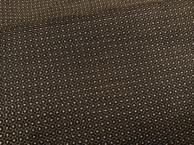 平和屋着物●男性　本場大島紬　アンサンブル　7マルキ　羽裏：龍　正絹　逸品　未使用　BAAT6745hv 平和屋着物○男性 本場大島紬 アンサンブル 7マルキ 羽裏：龍 正絹