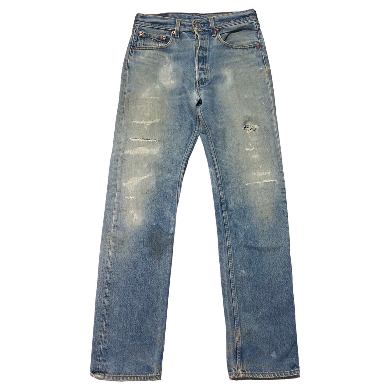 Levi's(リーバイス) 90's 501XXストレートデニムパンツ 501-0000 W32/L36 ライトインディゴ 96年製造 工場524 USA製 - メルカリ