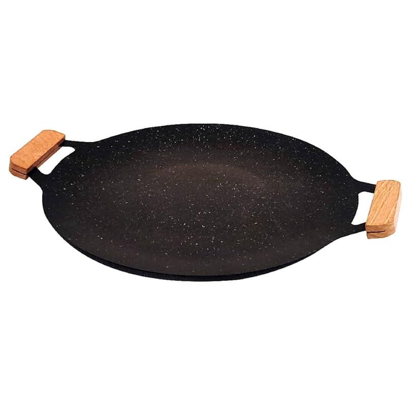 Cancamper（キャンキャンパー） マルチグリドル 取っ手付き 31cm アウトドア キャンプ BBQ IH ガス 焚き火 直火 対応 軽量 p2406 鉄板 1 - メルカリ