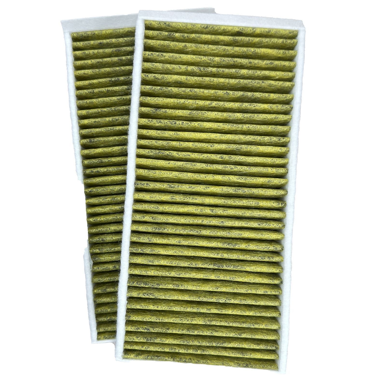 BMW MINI ミニ用 F54 F55 F56 F57 F60用 高性能 HEPA エアコンフィルター キャビンフィルター 1台分（2枚 ...