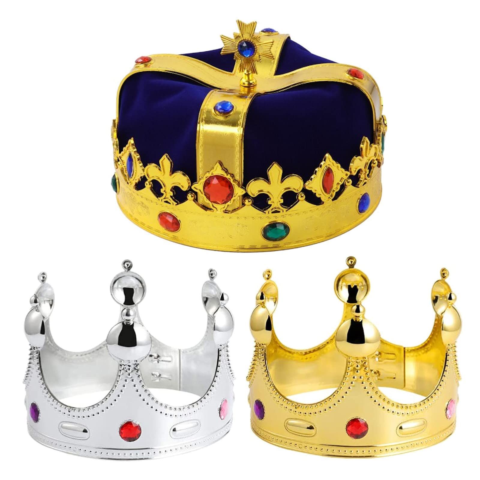 UTST 王冠 主役 誕生日 パーティーグッズ おもちゃ ヘアアクセサリー 発表会 (王冠3個GSB) [王冠3個GSB] - メルカリ