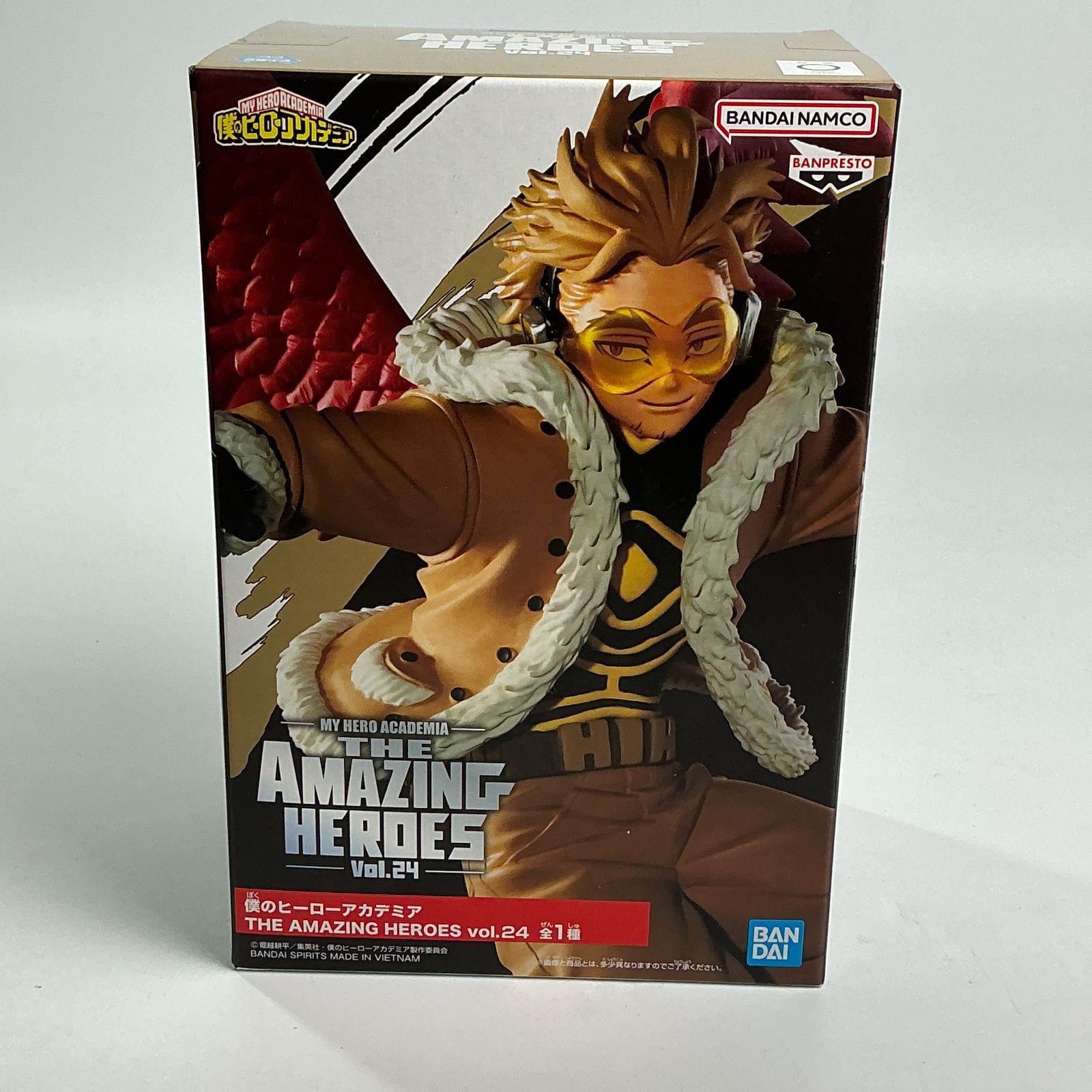 僕のヒーローアカデミア The Amazing Heroes Vol 24 ホークス フィギュア プライズ ヒロアカ バンプレスト