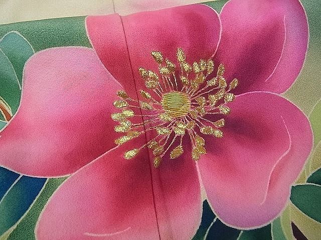 平和屋本店□極上 野口真造 大彦二代目 江戸染繍友禅