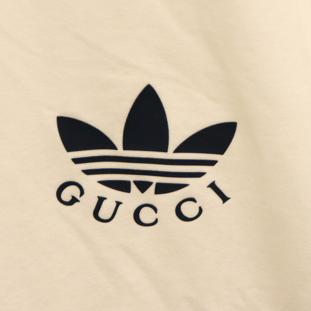 GUCCI (グッチ) 22SS ×ADIDAS Trefoil Print Tee アディダス GUCCI (グッチ) 22SS ×ADIDAS Trefoil Print Tee アディダス