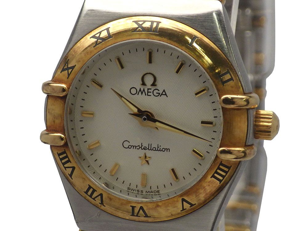オメガ【OMEGA】K18/SS コンステレーション レディース腕時計 クォーツ - メルカリ