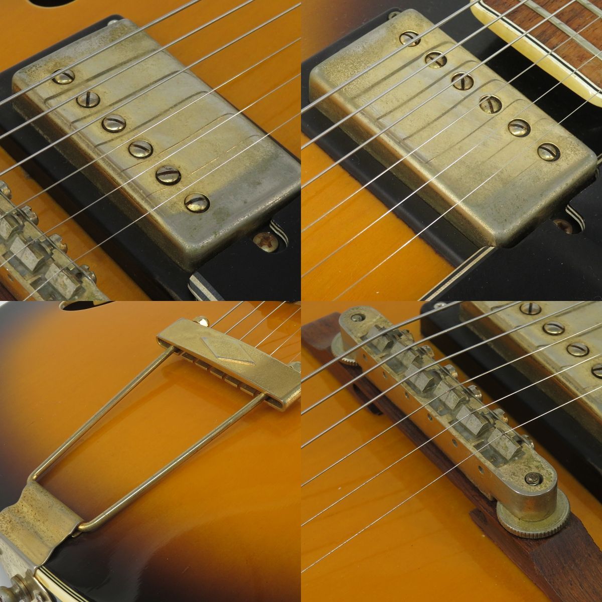 VOXTON ヴォクストン ボクストン X-215 サンバースト フルアコ エレキギター ※中古 - メルカリ