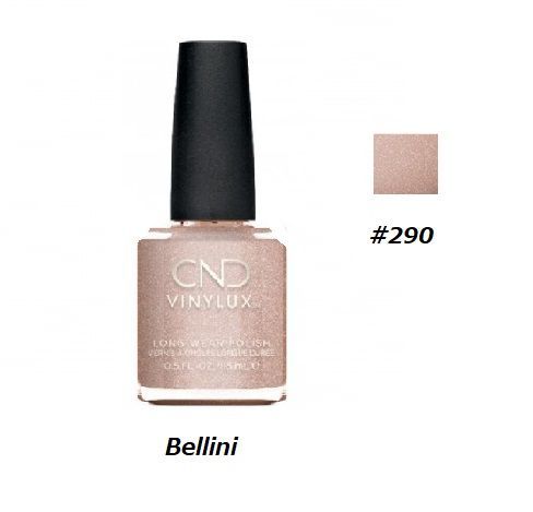 CND VINYLUX バイナラクス カラーポリッシュ Bellini 290 ウィークリーポリッシュ 15ml CND 速乾性 マニキュア ...