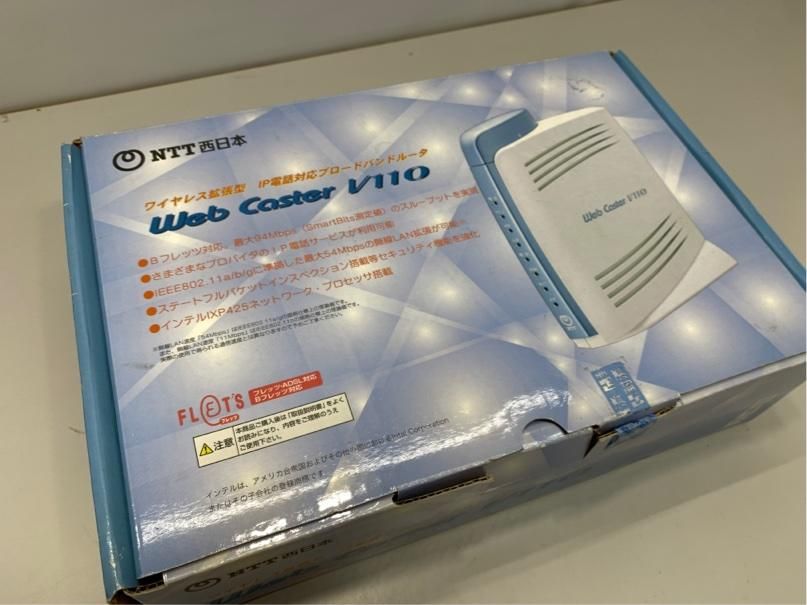 NTT Web Caster V110 ワイヤレス ルータ A3151A08 - メルカリ