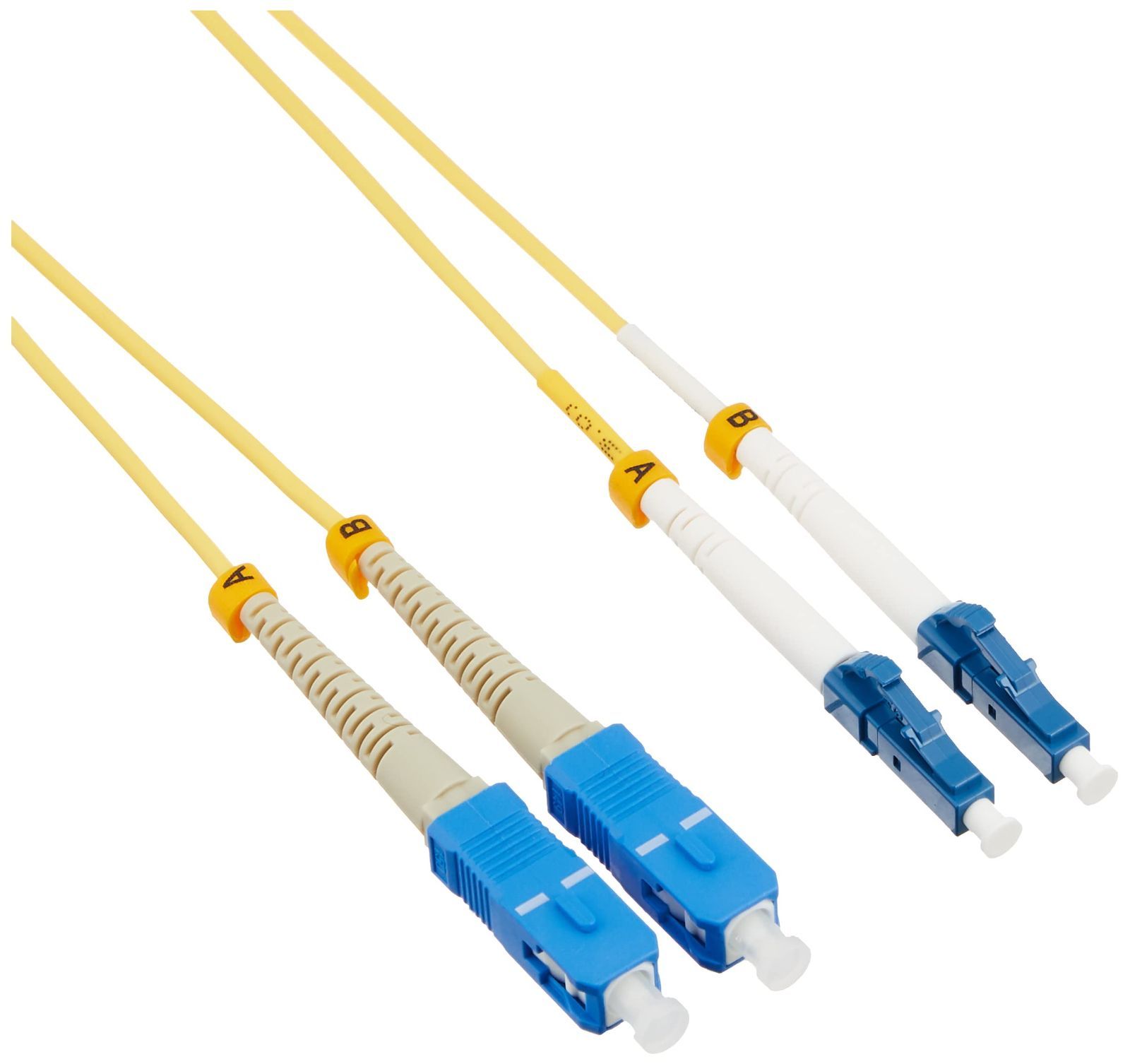 Size:1m_Style:シングルモードSM エレコム 光ファイバーケーブル シングルモード LC-SC 1m OC-LCSC1/1 - メルカリ