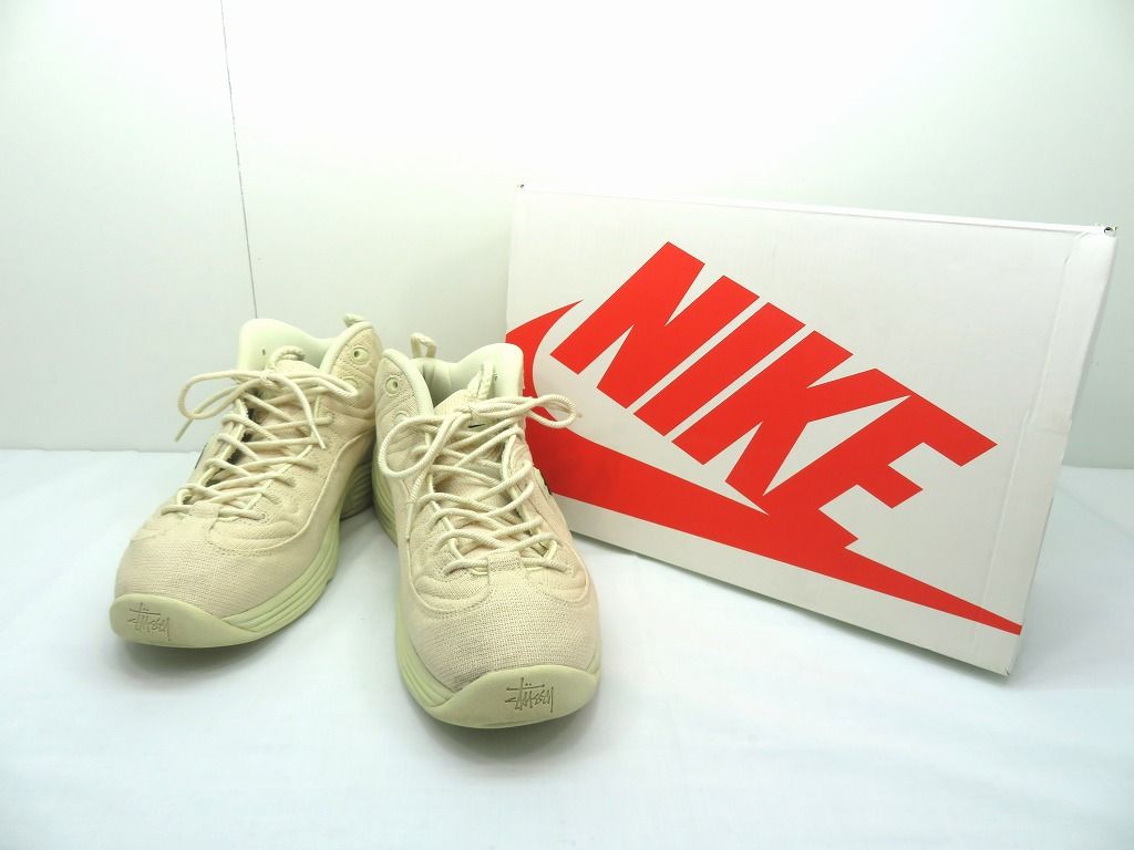 s23g-738k【中古】STUSSY ステューシー NIKE ナイキ AIR PENNY 2 FOSSIL エアペニー 2 フォシル ...