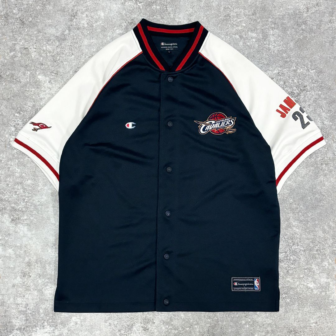 Nba レブロン・ジェームズ クリーブランド・キャバリアーズ ジャケット Champion Europe ヨーロッパ古着 バスケ メルカリ
