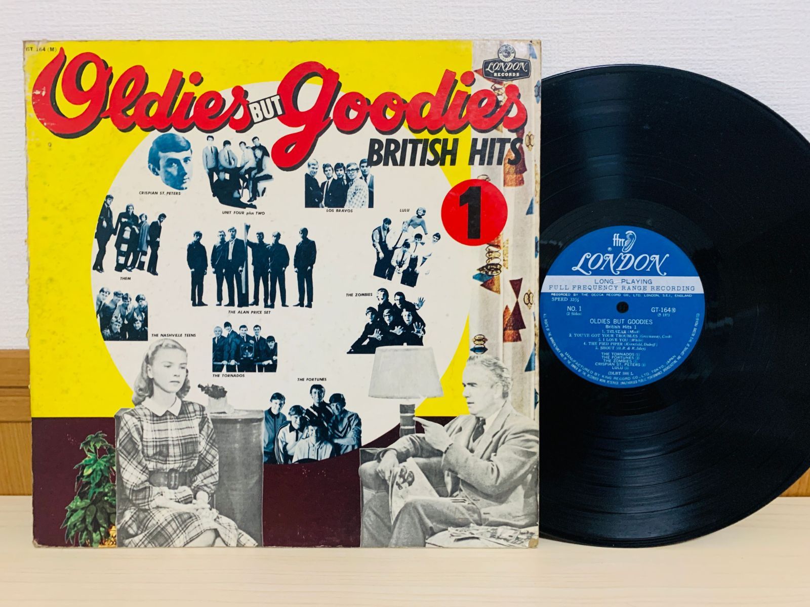 LP OLDIES BUT GOODIES British Hits 1 / ブリティッシュ・ビート ルル/ゾンビーズ/ゼム レコード GT ...
