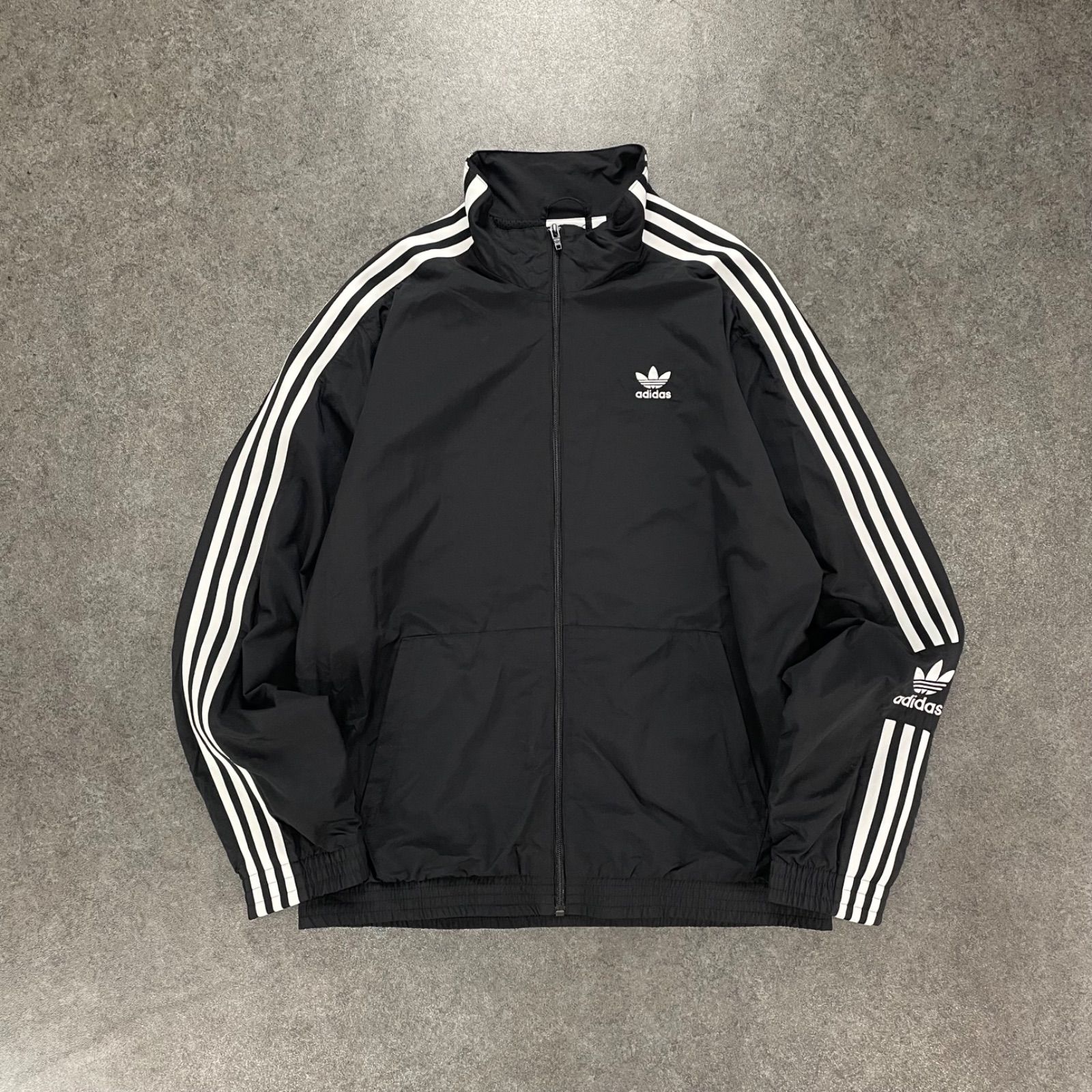 美USED adidas originals Ttrack Jacket 3-Stripes Lock Up Trap Top アディダス ...