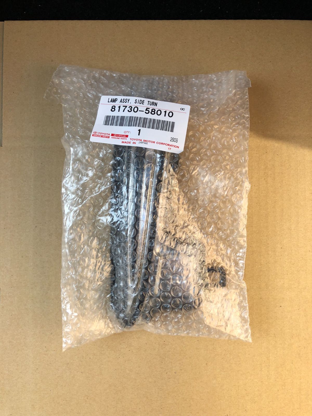 TOYOTAトヨタ純正 フロントサイドターンランプ RH 81730-58010 - メルカリ