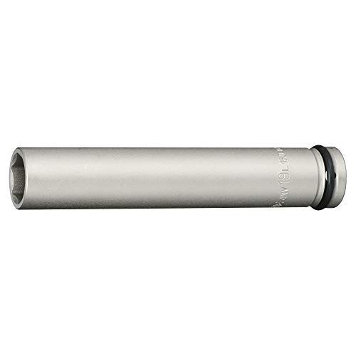 4NV-19L150:二面幅:19mm トネ(TONE) インパクト用超ロングソケット 4NV-19L150 差込角12.7mm(1/2 ...