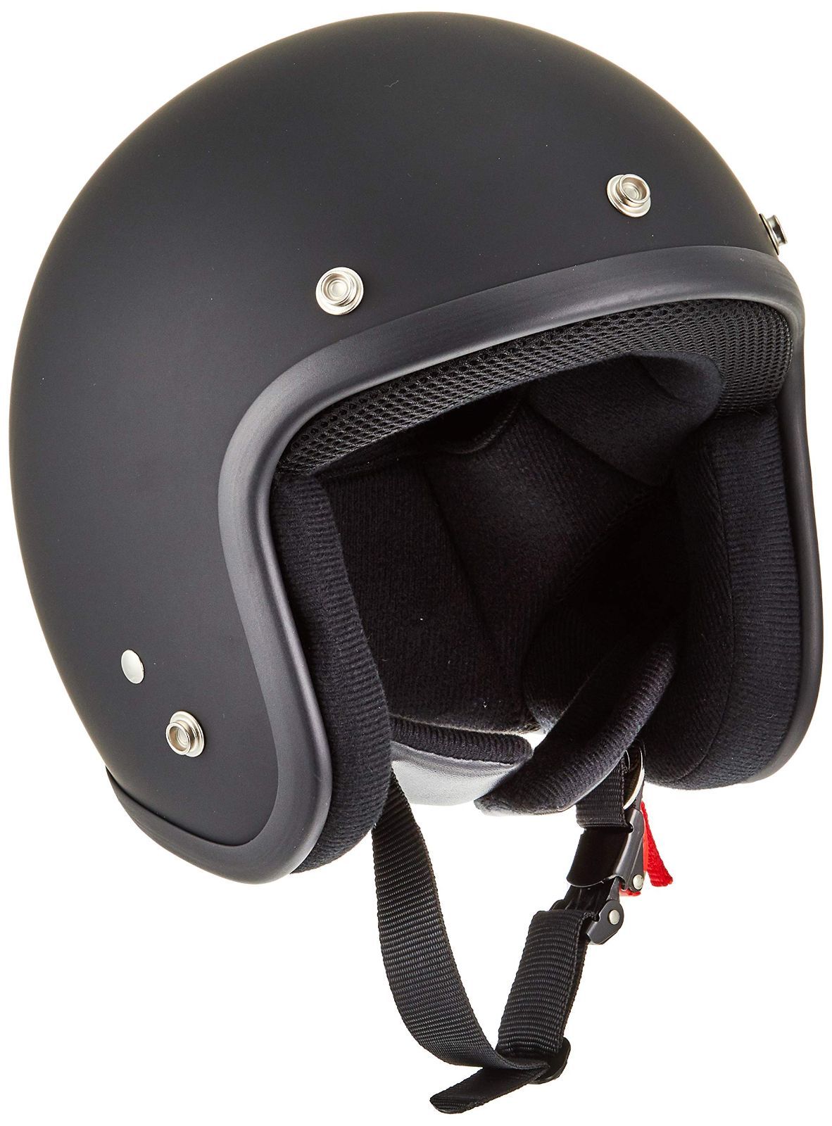 【人気商品】バイクパーツセンター バイクヘルメット ジェット KC-300M マッドブラック 751008 FREE (頭囲 57cm59cm ...