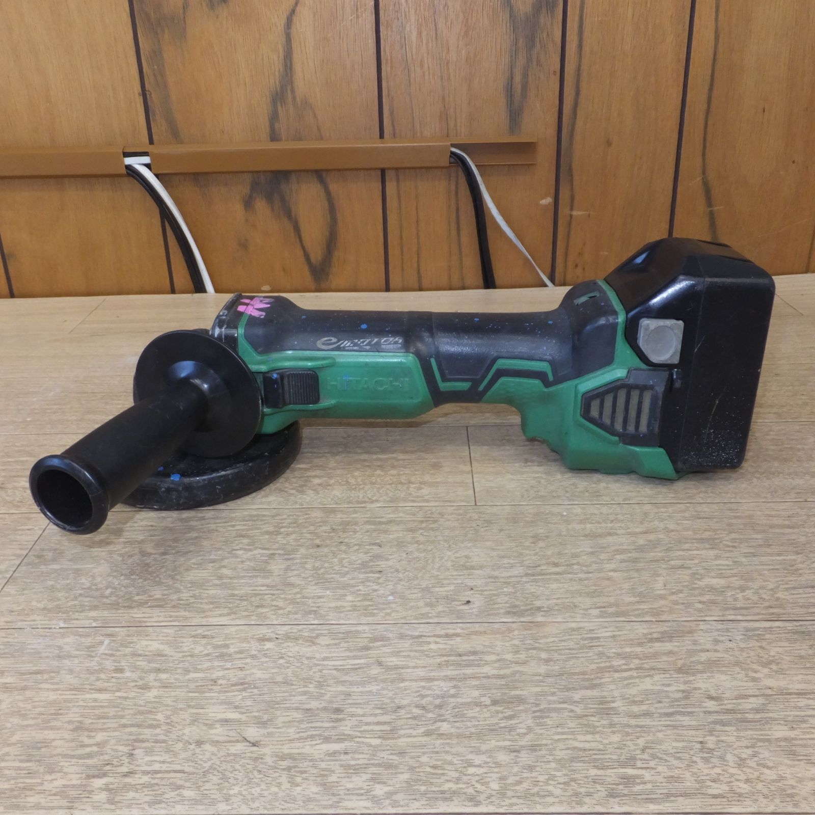 [送料無料] ★日立 HITACHI 100mm コードレスディスクグラインダ G18DBVL 蓄電池 BSL1840 セット★ - メルカリ