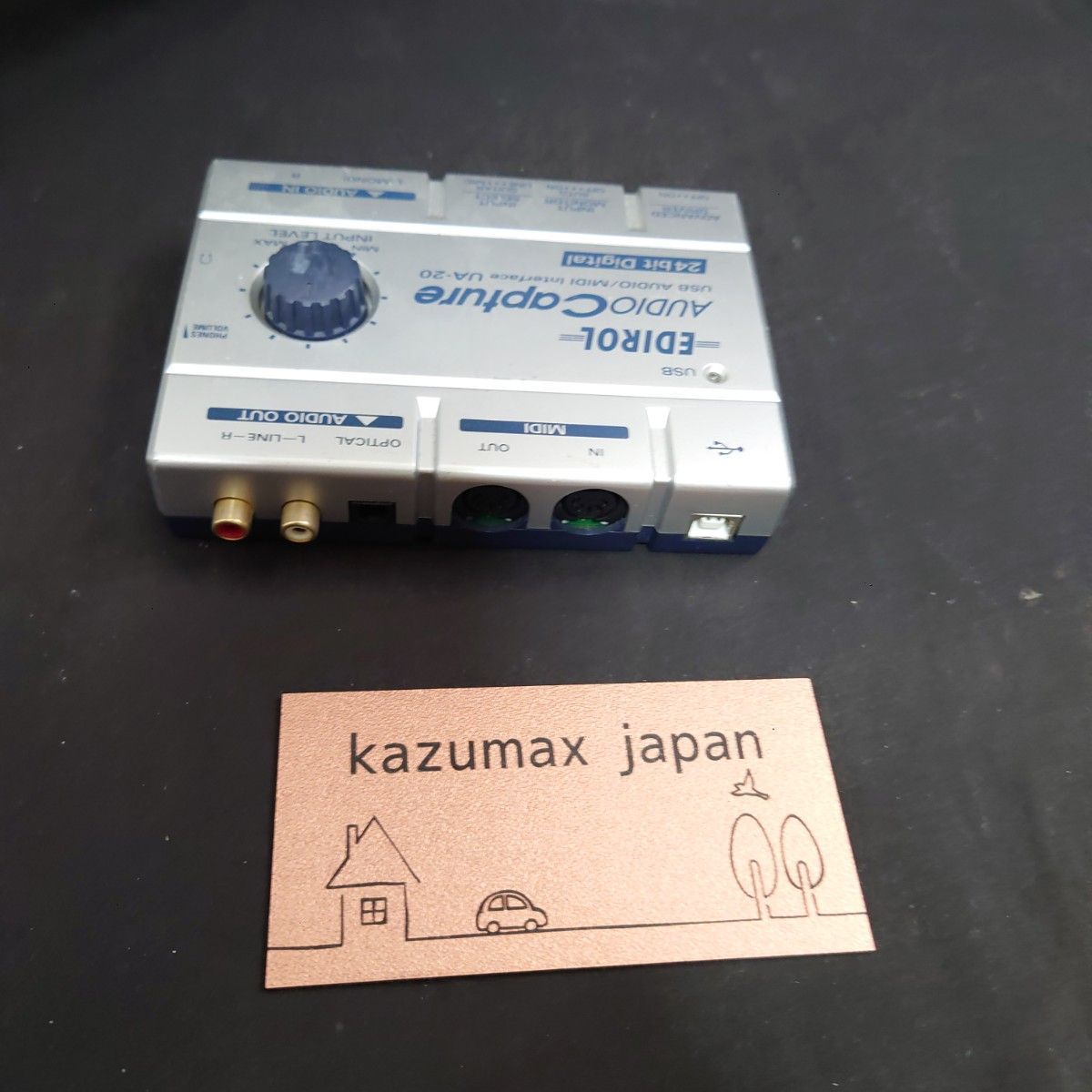 【動作品】UA-20 Roland 本体のみ 送料無料｜USBオーディオインターフェース EDIROL ローランド（z-1078） - メルカリ