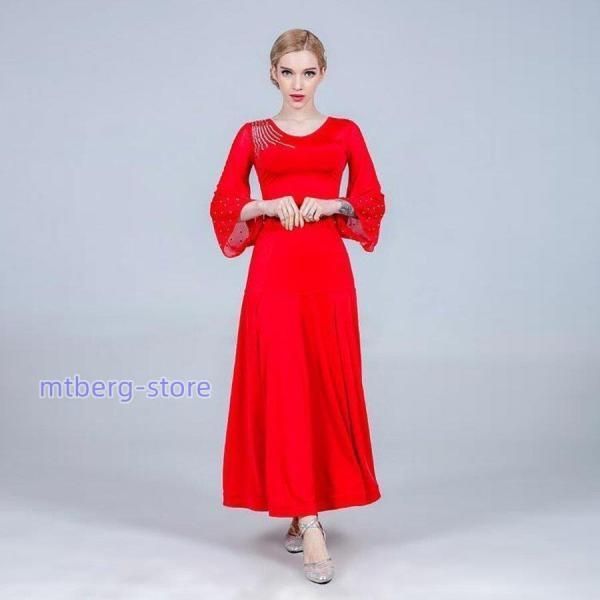 ダンスウェア ステージ衣装 競技会 競技用 レディース ワンピース