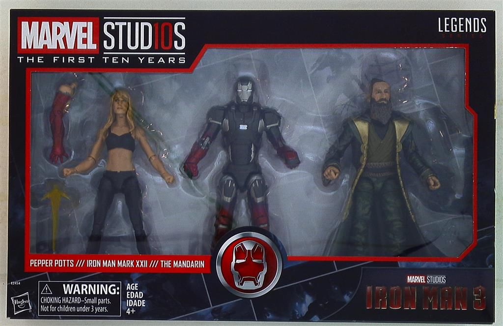 HASBRO MARVEL STUDIOS THE FIRST TEN YEARS IRONMAN3 PEPPER POTTS/IRON ...