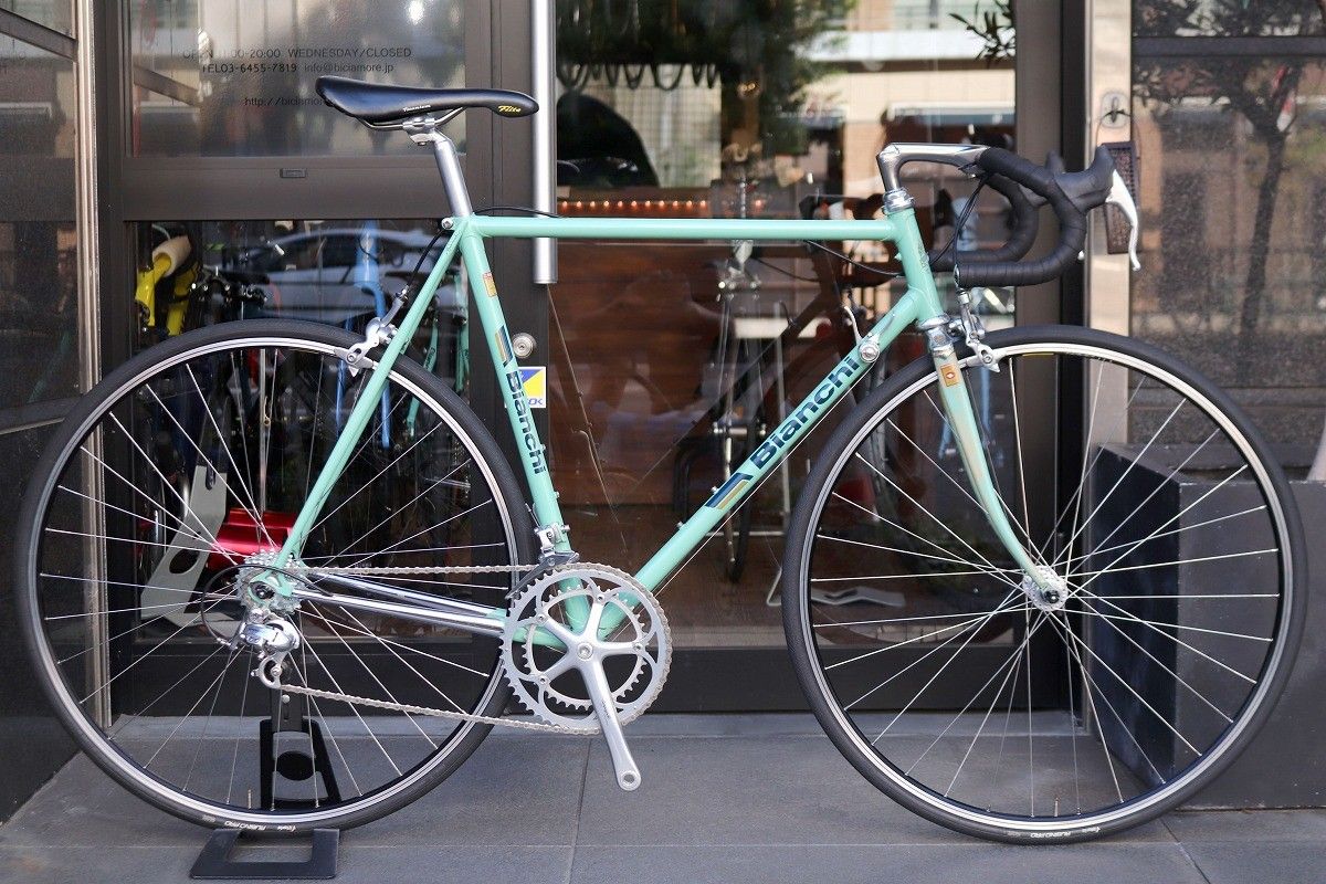 ビアンキ Bianchi レパルトコルセ X4 TSX Reparto Corse 1990頃 カンパニョーロ レコード 8S ヴィンテージ スチール ロードバイク 【南麻布店】 - メルカリ
