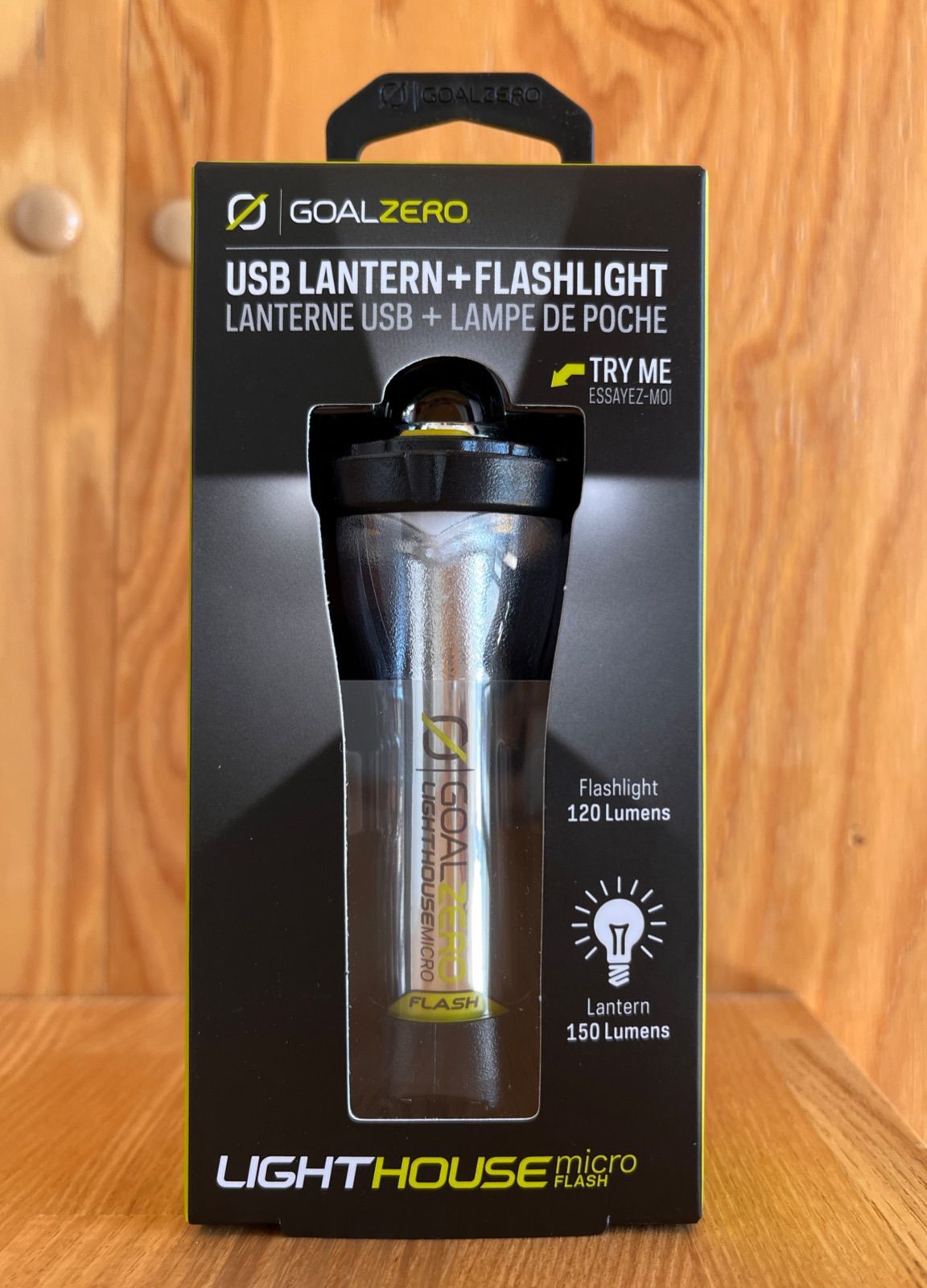 GOAL ZERO LEDランタンLIGHTHOUSE MICRO FLASH ブラック／＜限定カラー＞グレー - メルカリ