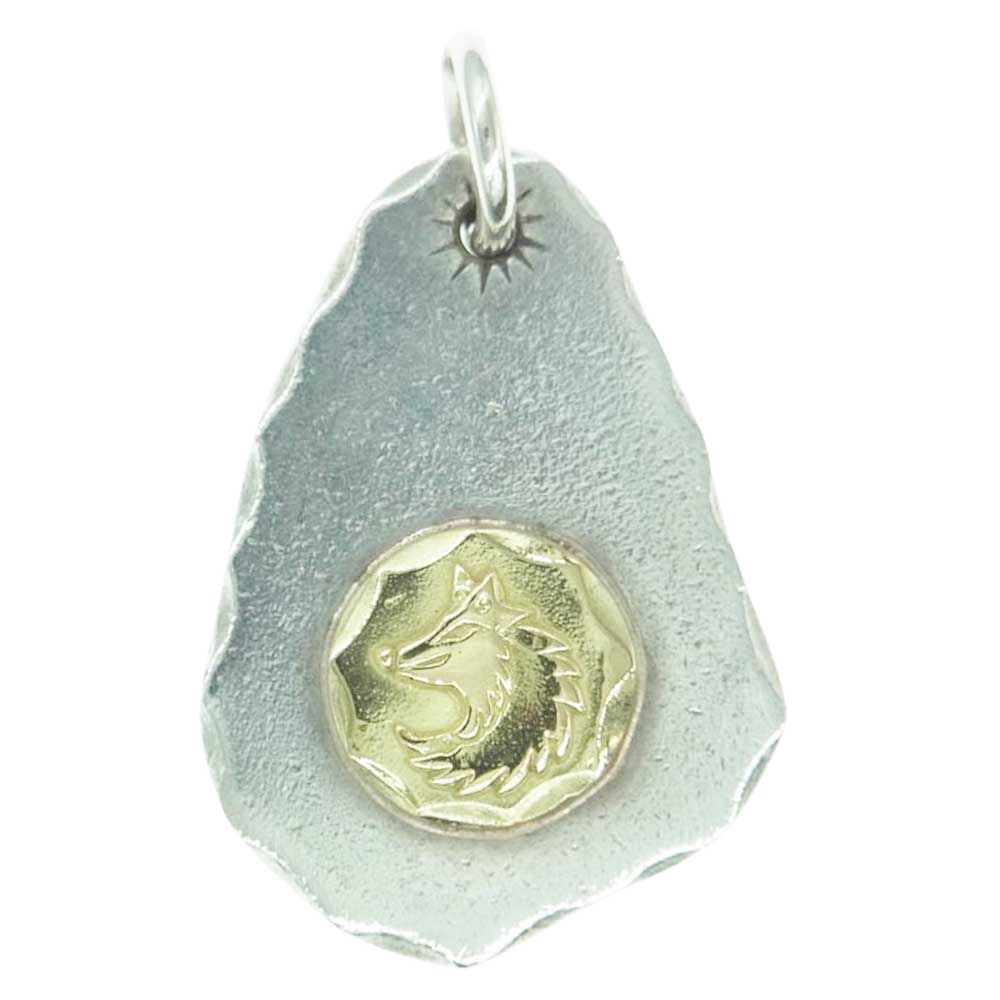 TADY&KING タディアンドキング GPウルフメタル付きたたき SV925 K18 金メタル付き タタキ ペンダントトップ シルバー系 ゴールド系【中古】 - メルカリ