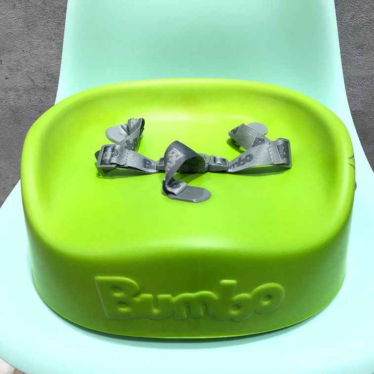 Bumbo バンボ ブースターシート ベビーチェア ベビーソファ グリーン - メルカリ