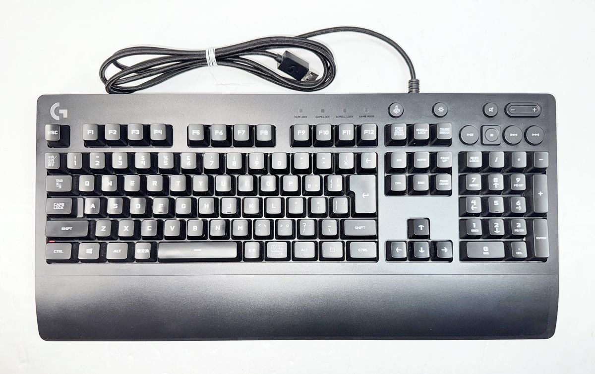 【HY】【中古】【美品】Logicool G ロジクール G ゲーミングキーボード 有線 G213r パームレスト 日本語配列 Mech ...