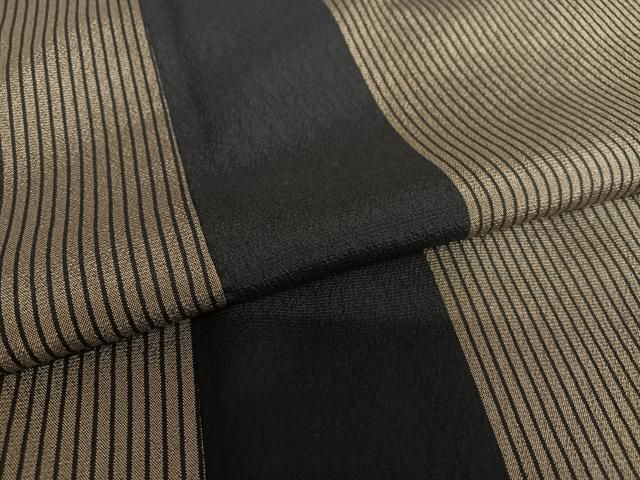 平和屋着物○お召 縞 正絹 逸品 AAAV7107zg - メルカリ