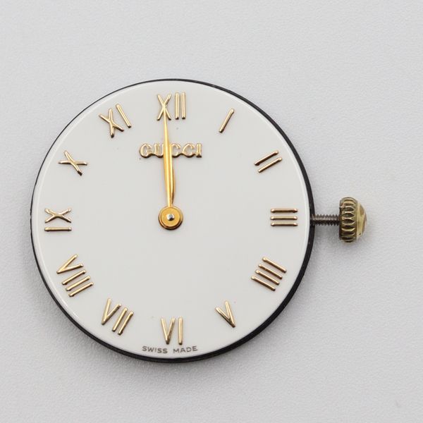 グッチ QZ cal.978002 文字盤/ムーブメントのみ ホワイト文字盤 レディース腕時計 KMR 2000000 NSK - メルカリ