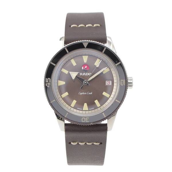 ラドー ハイパークローム キャプテンクック 腕時計 R32500305 14724235 ベルト穴拡張あり ※以下状態に記載 日差 ＋8秒 ...