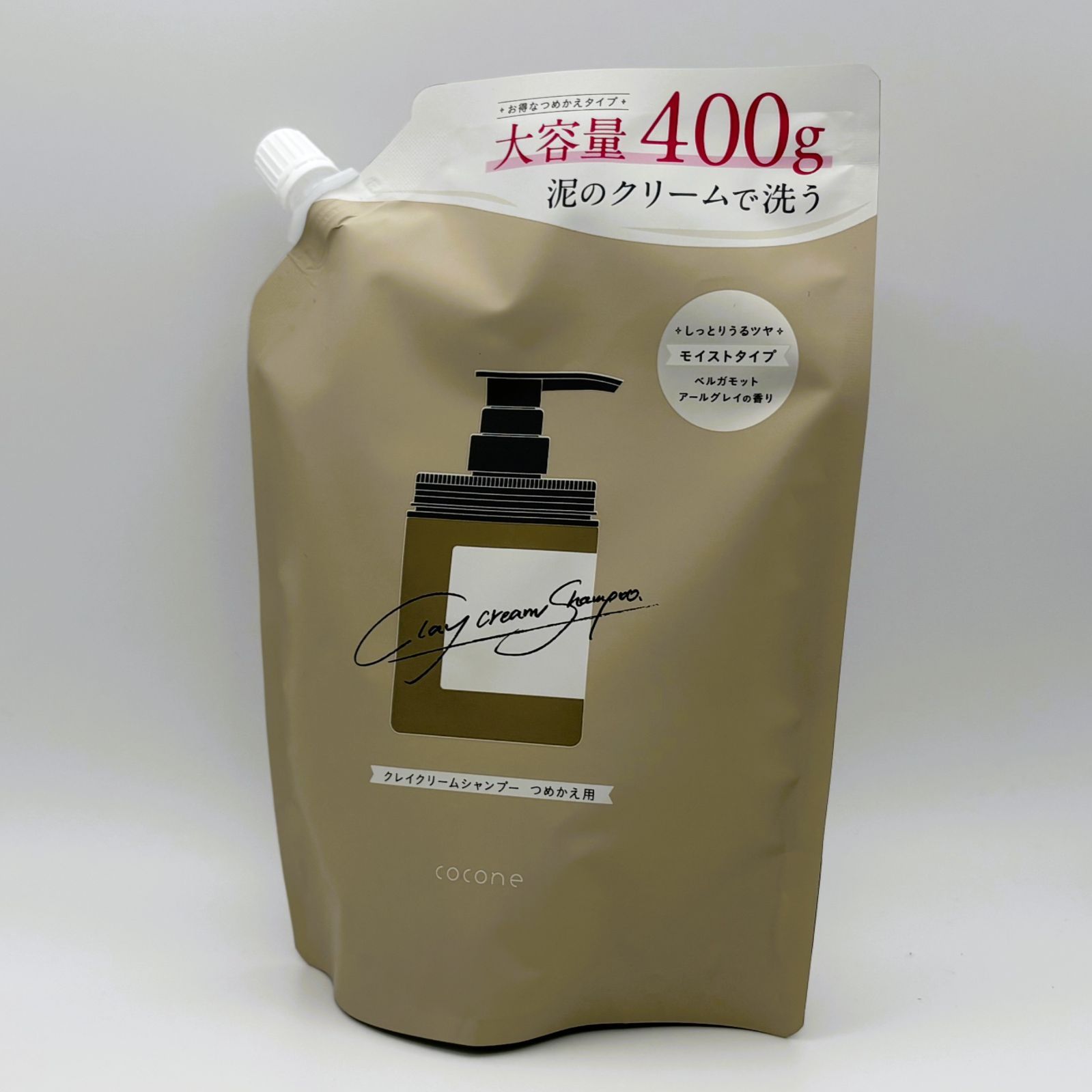 【未開封・未使用品】 cocone ココネ クレイクリームシャンプー ME クリームシャンプー モイストタイプ 詰め替え用 400g 【175】 - メルカリ