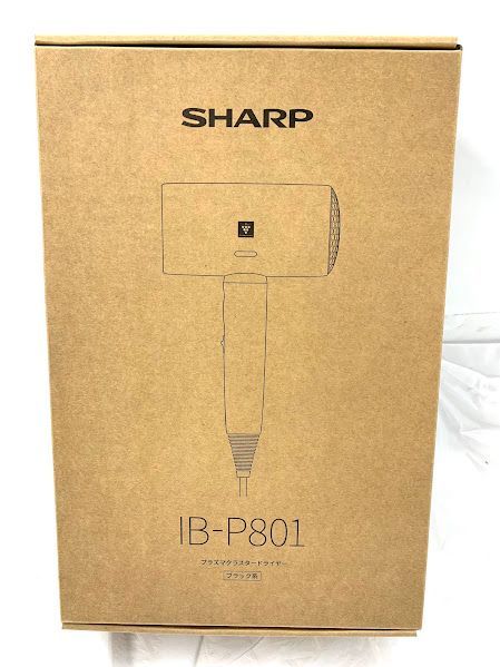 【新品未使用 】シャープ SHARP プラズマクラスター ドライヤー IB-P801-B ミッドナイトブラック 0120231201103112 1201ML002 - メルカリ