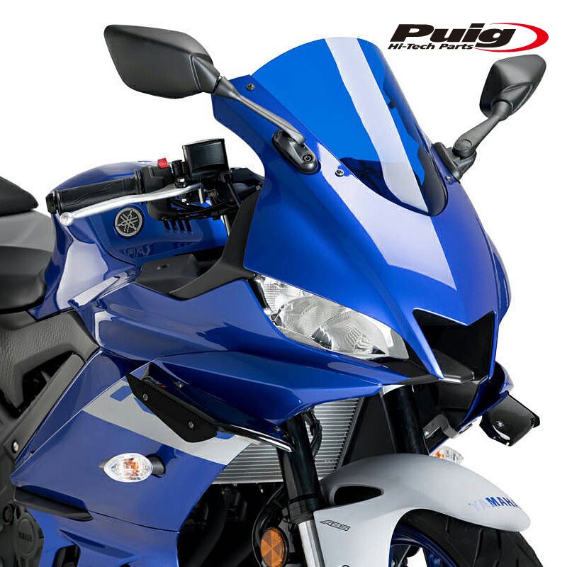 Puig 3739N SIDE SPOILER WINGLET [BLACK] YAMAHA YZF-R3/YZF-R25 (19-23 ...