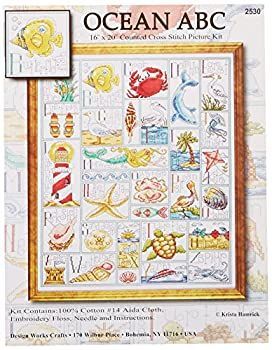 海 ABC カウント クロスステッチ キット-16"× 20"14 カウント - メルカリ