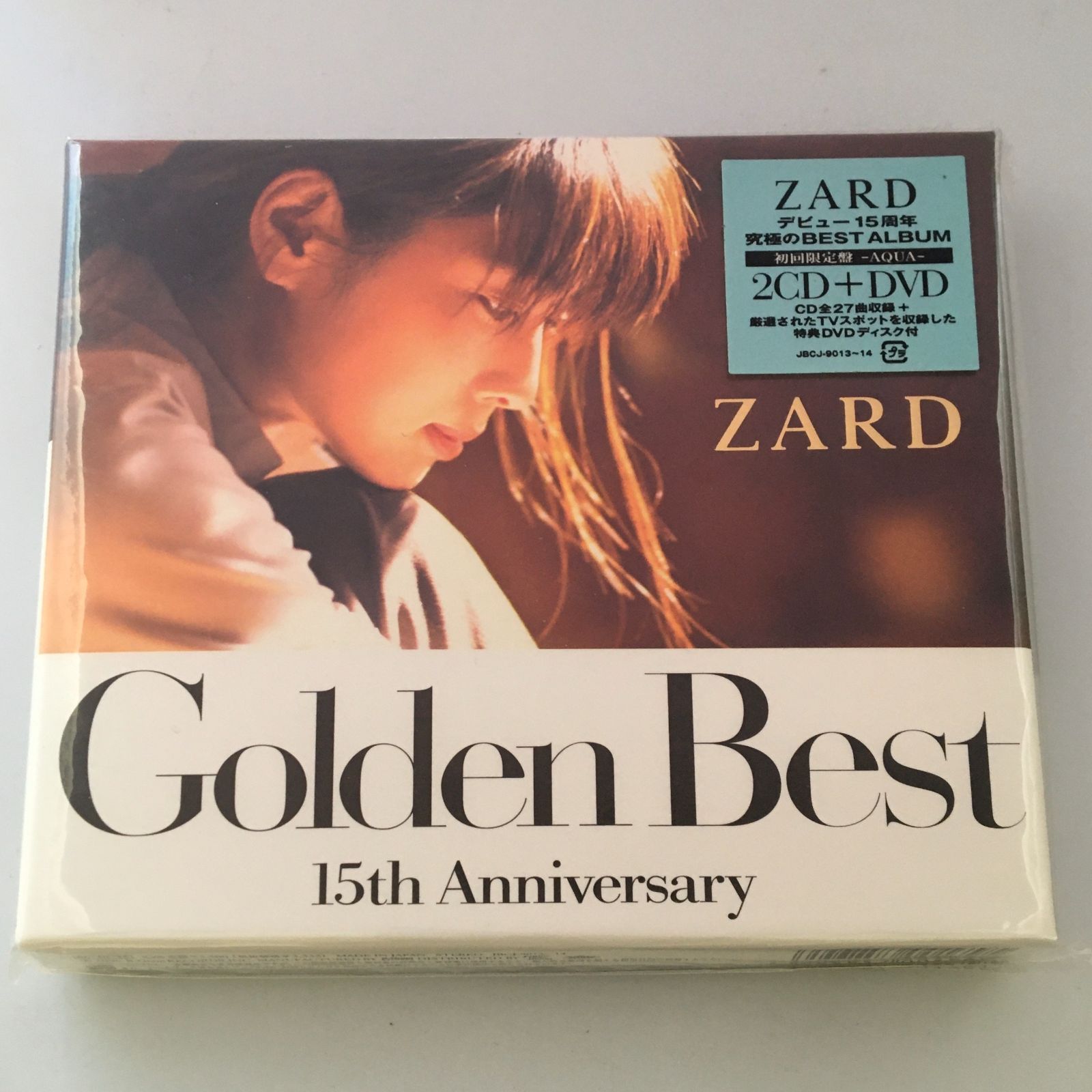 ほぼ未使用品CD ZARD / Golden Best～15th Anniversary[AQUA～Summer～DVD付限定盤] 2006/10/25 JBCJ-9013 JAN ...