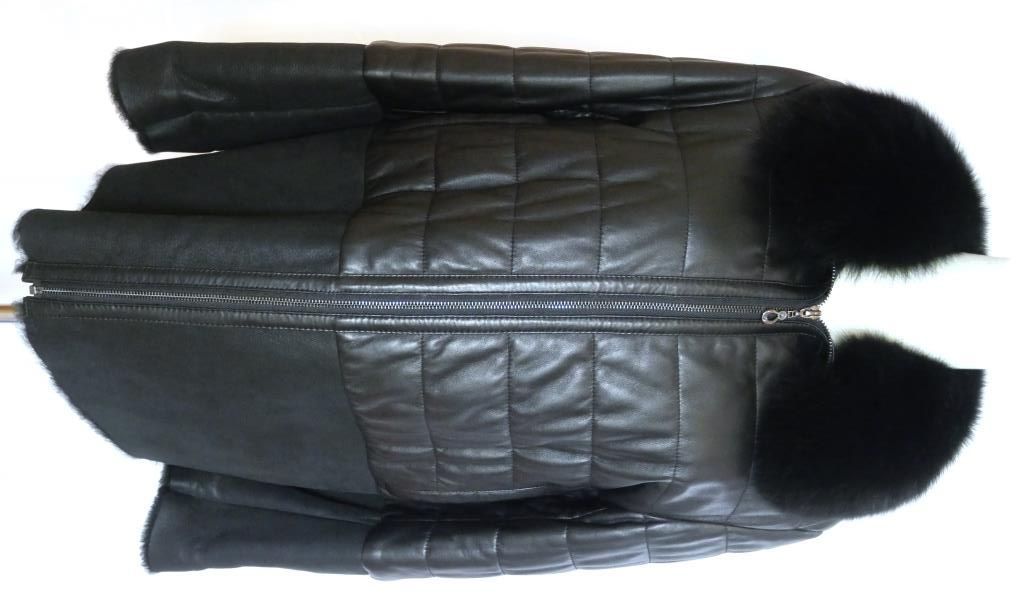 アルボレンテ ARBORENTE 高木ミンク ハーフコート 羊革ムートンコンビ