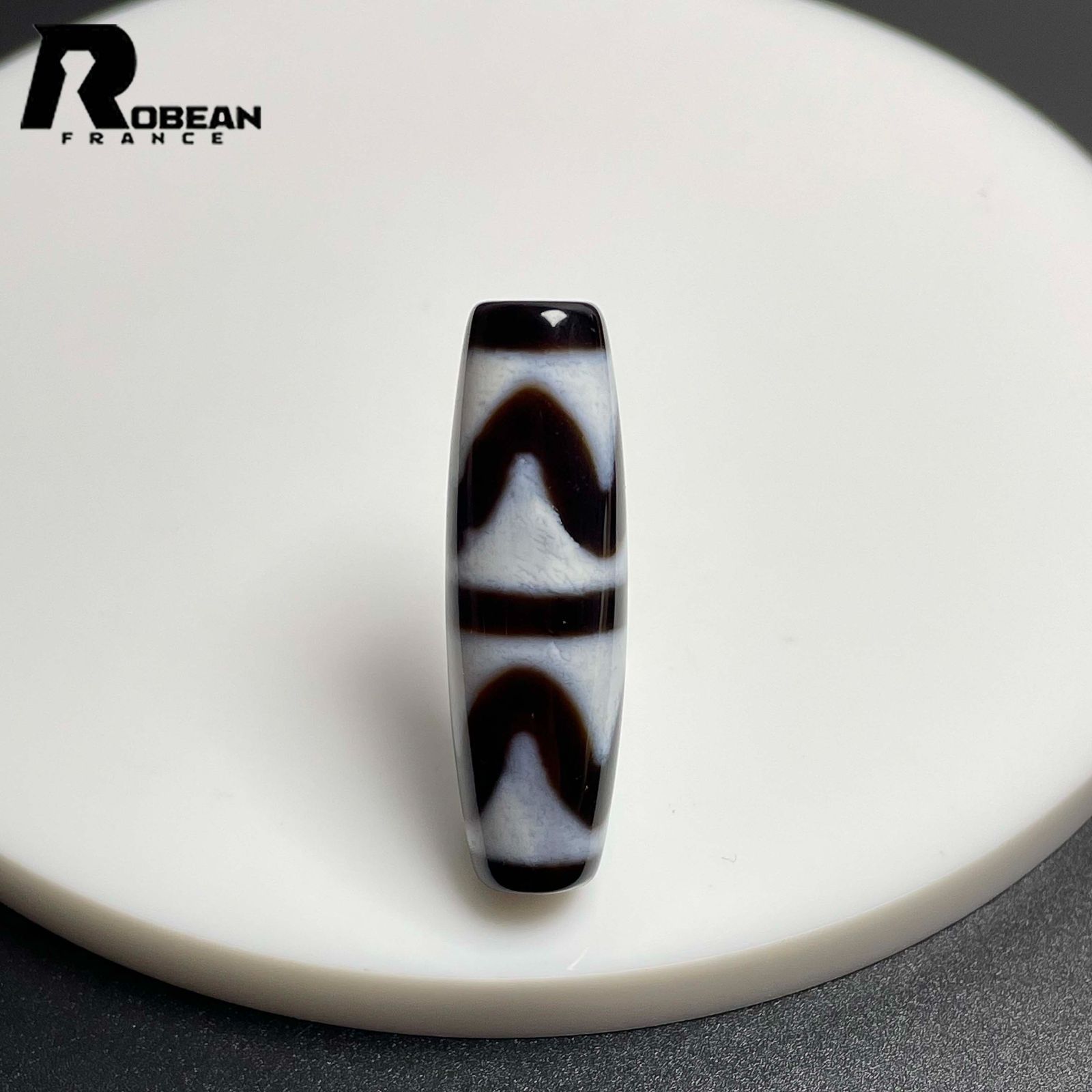 逸品 EU製 定価5万円★ROBEAN・チベット天珠★パワーストーン アクセサリー 天然石 金運 お守り プレゼント プレゼント 約37.9 ...