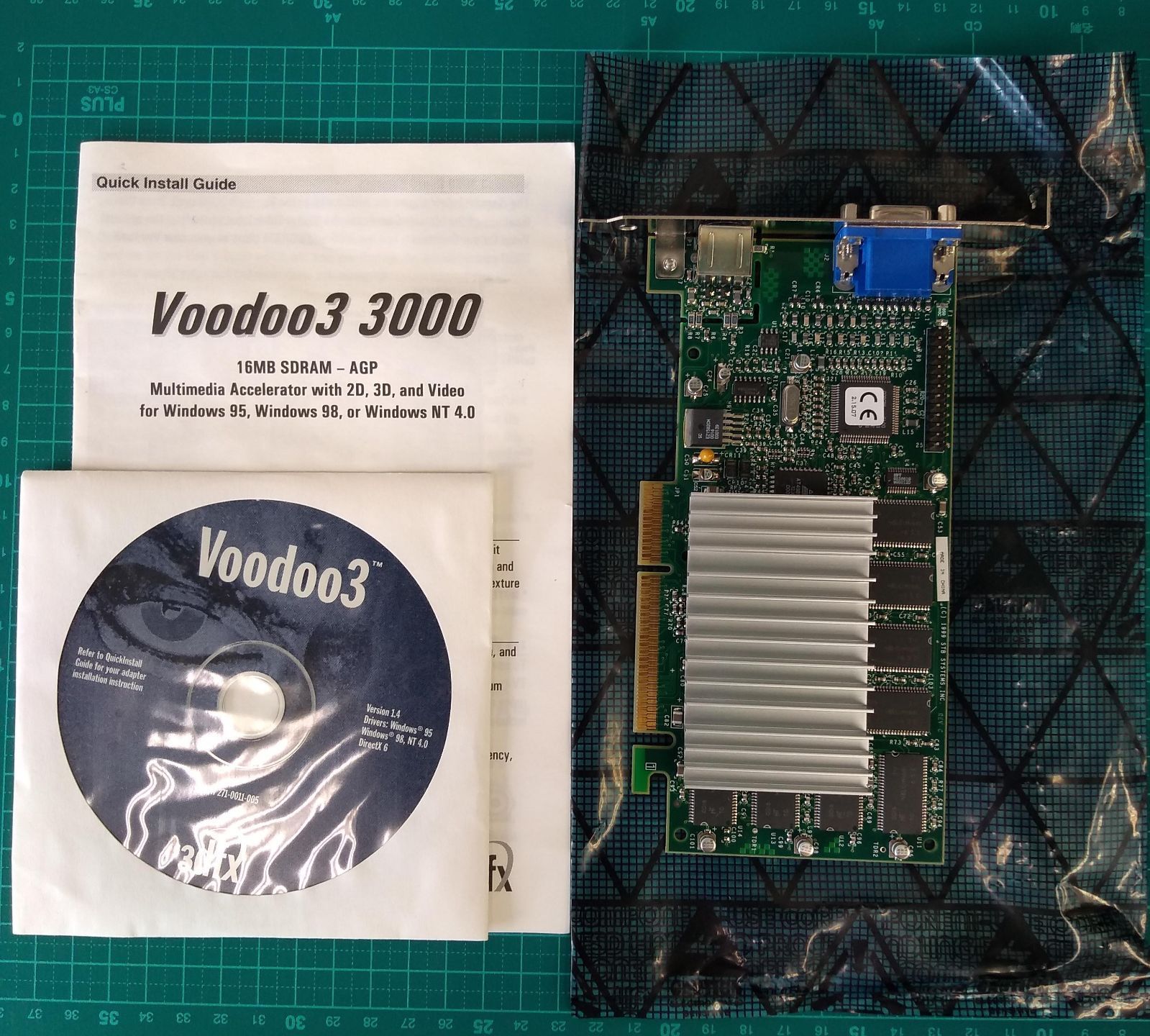 Voodoo3 3000 16MB SDRAM - AGP バルク品 ※ケーブル欠品 - メルカリ