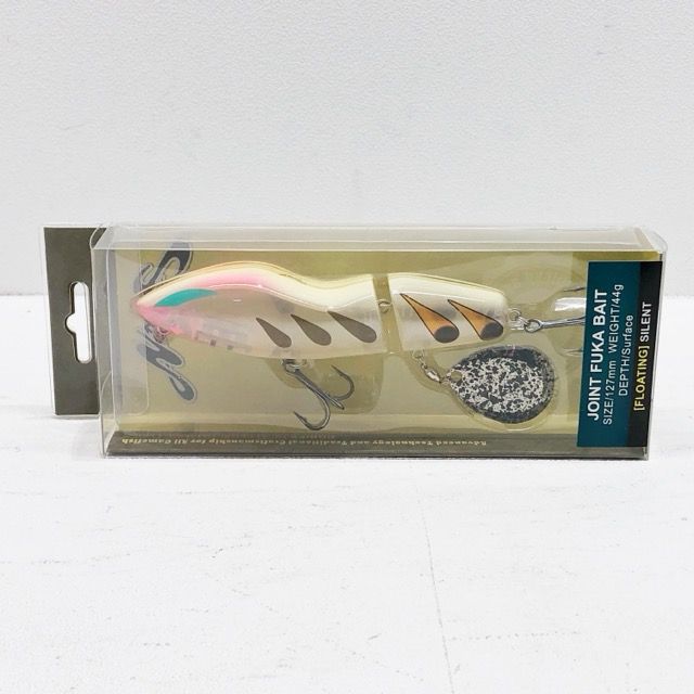 NORIES/ノリーズ ジョイントフカベイト JF15クリアホワイトバタフライ【84383-007】 - メルカリ