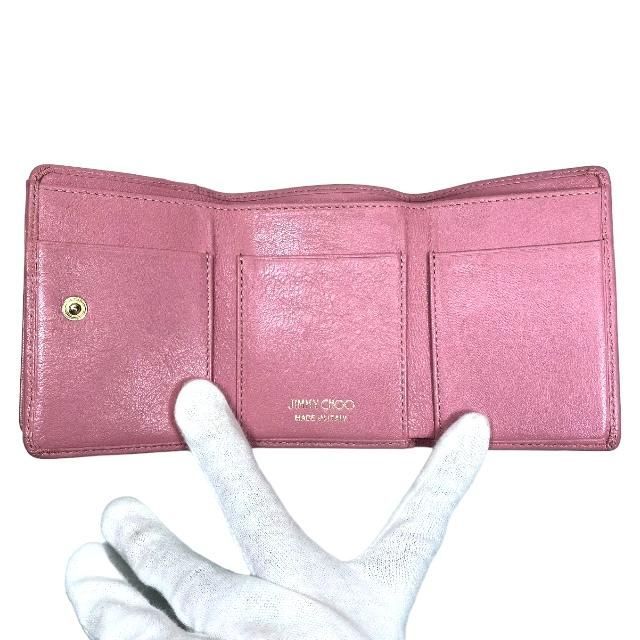 JIMMY CHOO ジミーチュウ 財布 三つ折り財布 折り財布 JIMMY CHOO ジミーチュウ 財布 三つ折り財布 折り財布