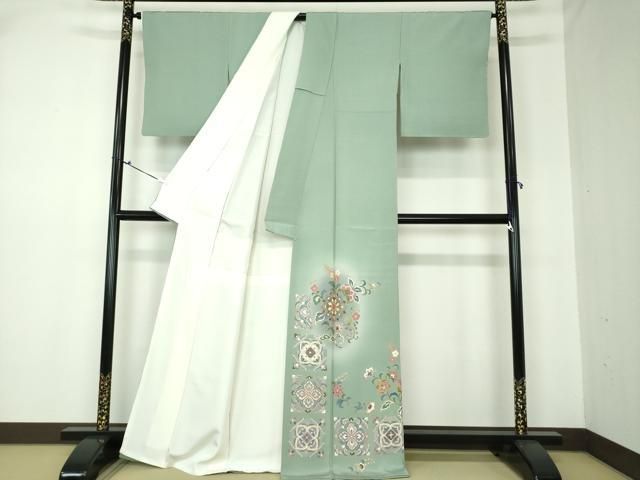 平和屋着物○豪華色留袖 作家物 手描き 霞文 暈し染め 正絹