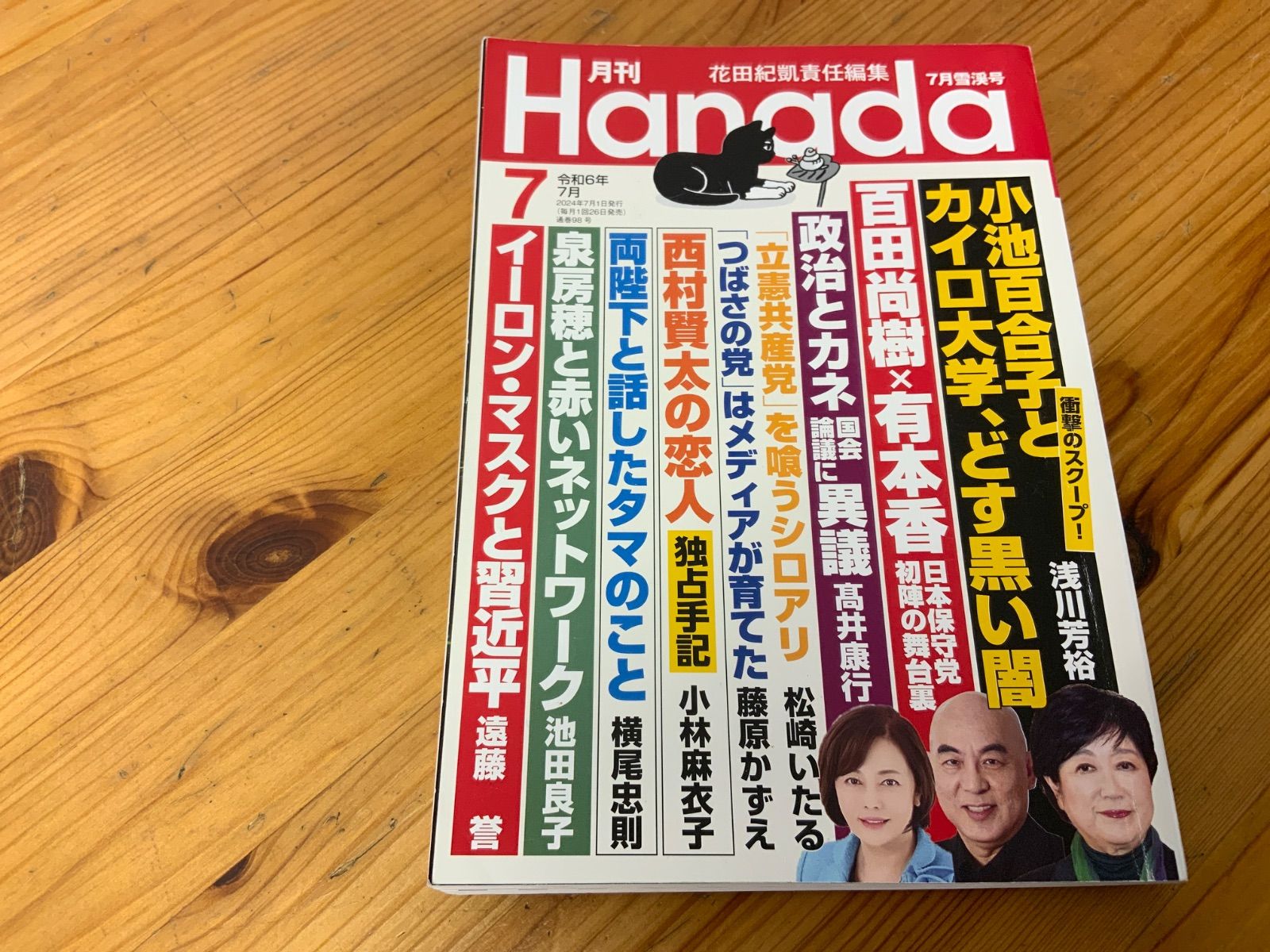 月刊Hanada 2024 7月雪渓号 - メルカリ